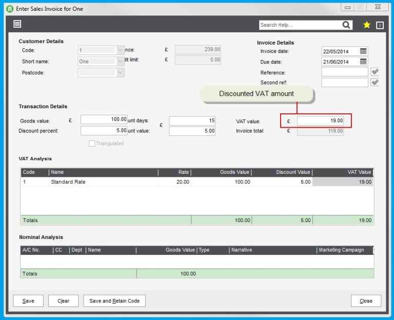 Reverse a Settlement Discount in Sage 200 - Follow the Steps